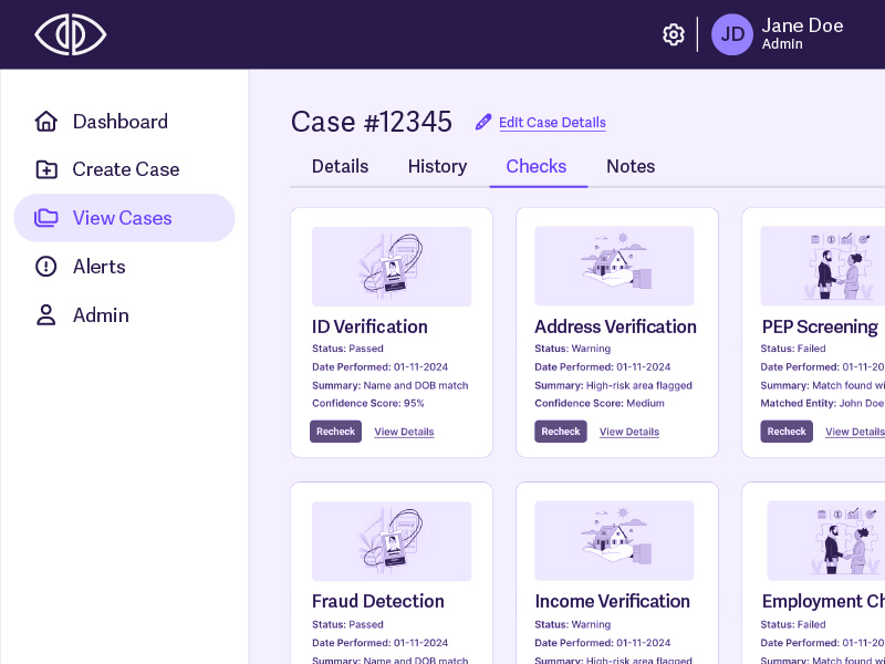 eyeDP Platform Features | AI Document Verification, Search & Compliance Tools